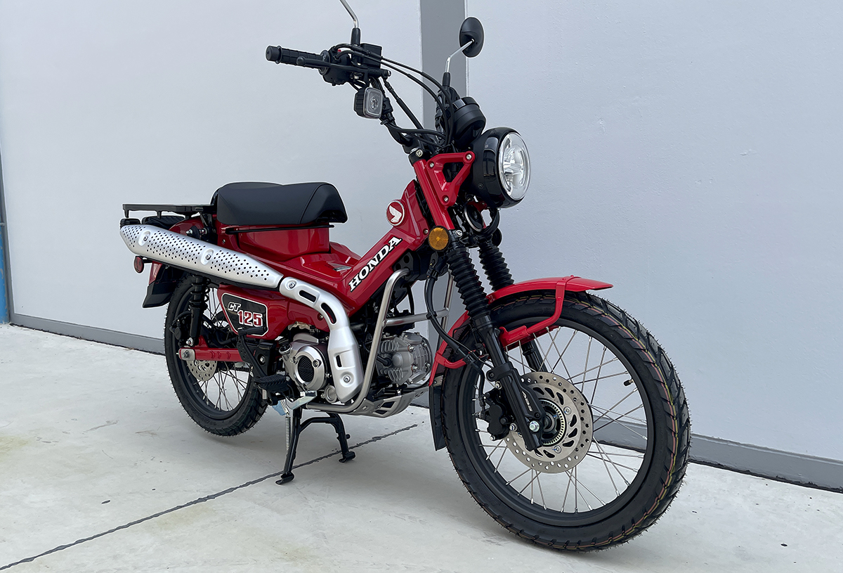 Honda CT125 2023 màu đỏ bán tại HCM